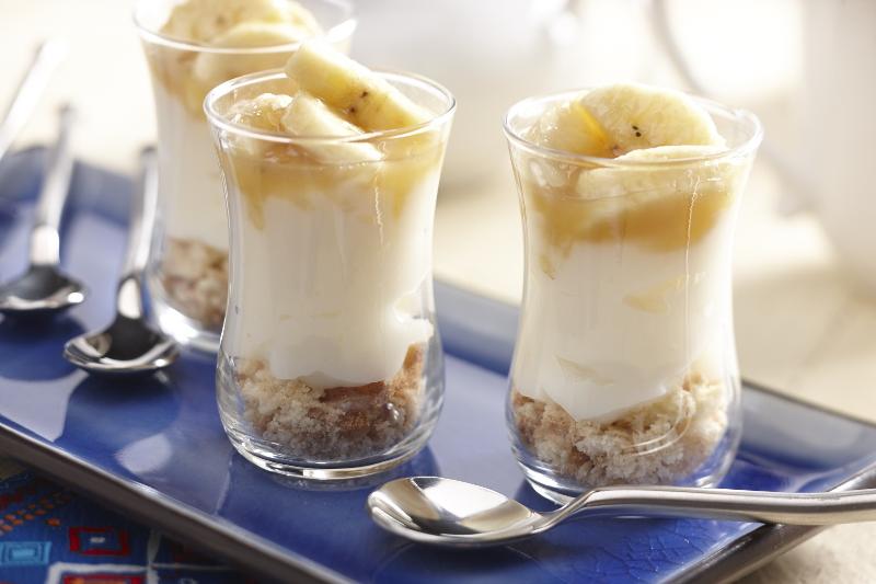 Argo Foodservice - Gluten-Free Caramelized Banana Mini Parfaits
